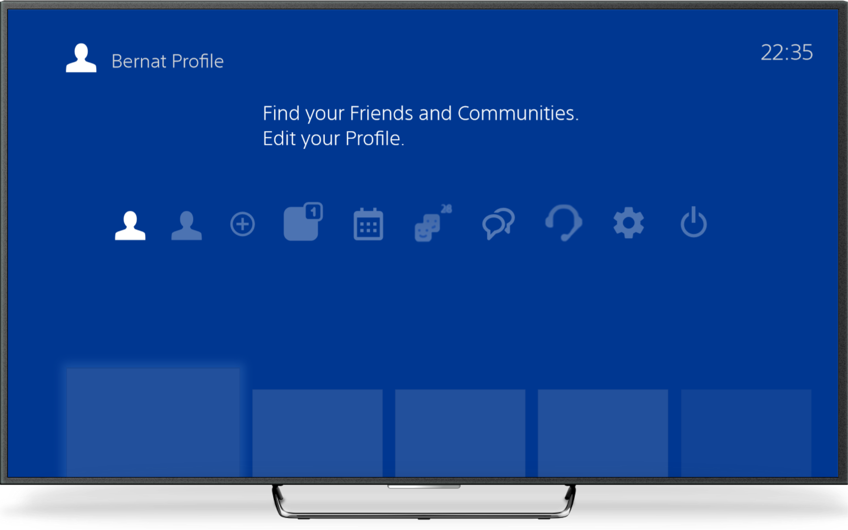 PS4 UI Redesign